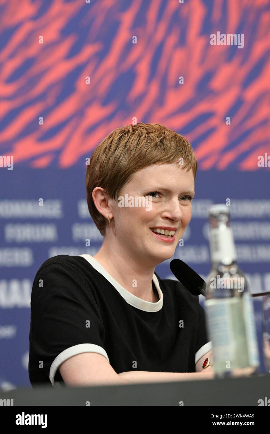 Rose Glass bei der Pressekonferenz zum Film Love Lies Bleeding von Rose ...