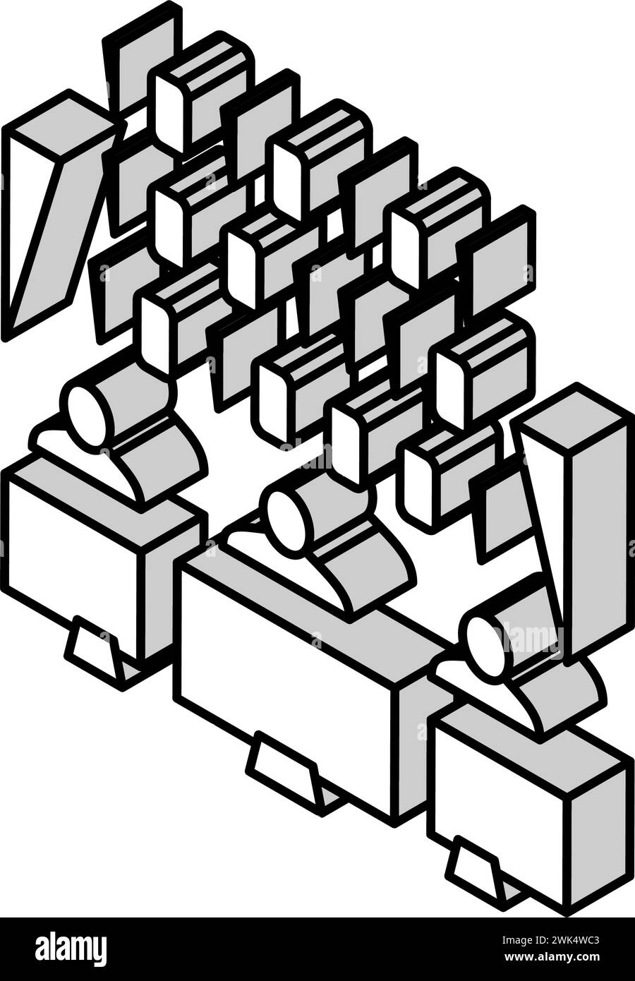 coding teamwork isometric icon vector illustration Stock Vector Image ... coding teamwork isometric icon vector illustration Stock Vector Image ...