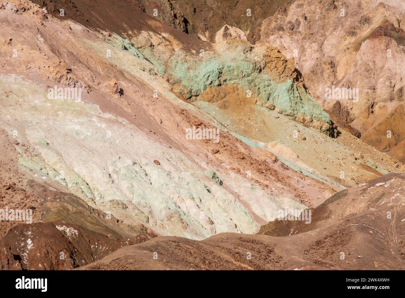 Artist Road is a colorful drive in Death Valley that features ...