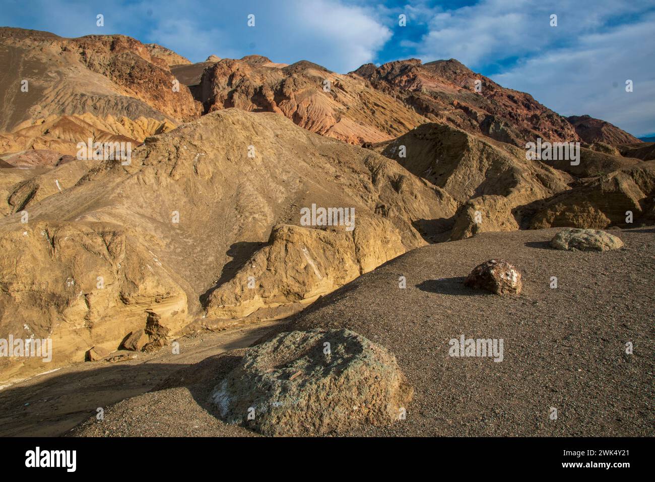 Artist Road is a colorful drive in Death Valley that features ...