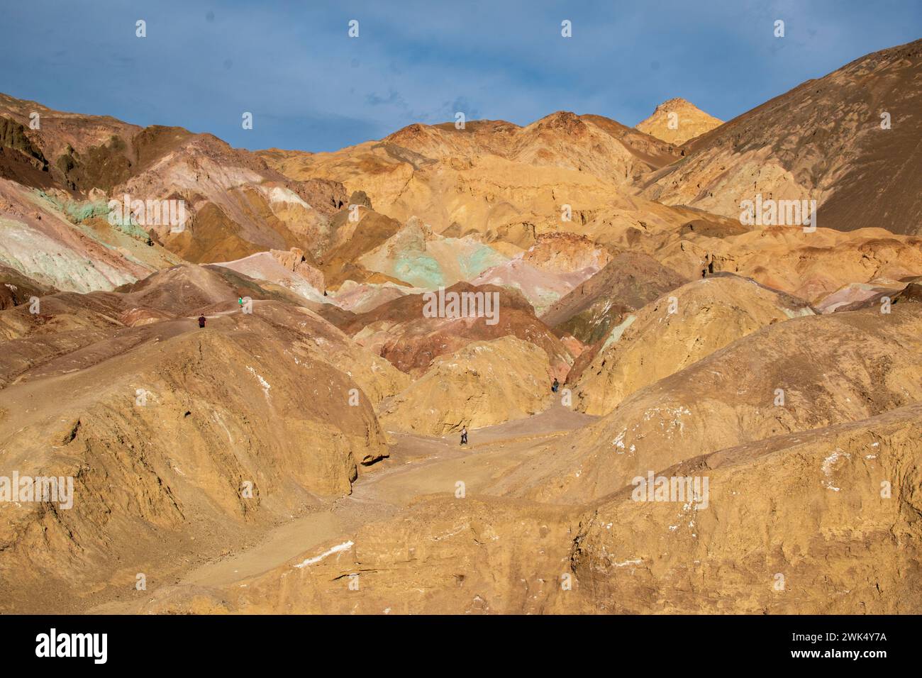 Artist Road is a colorful drive in Death Valley that features ...