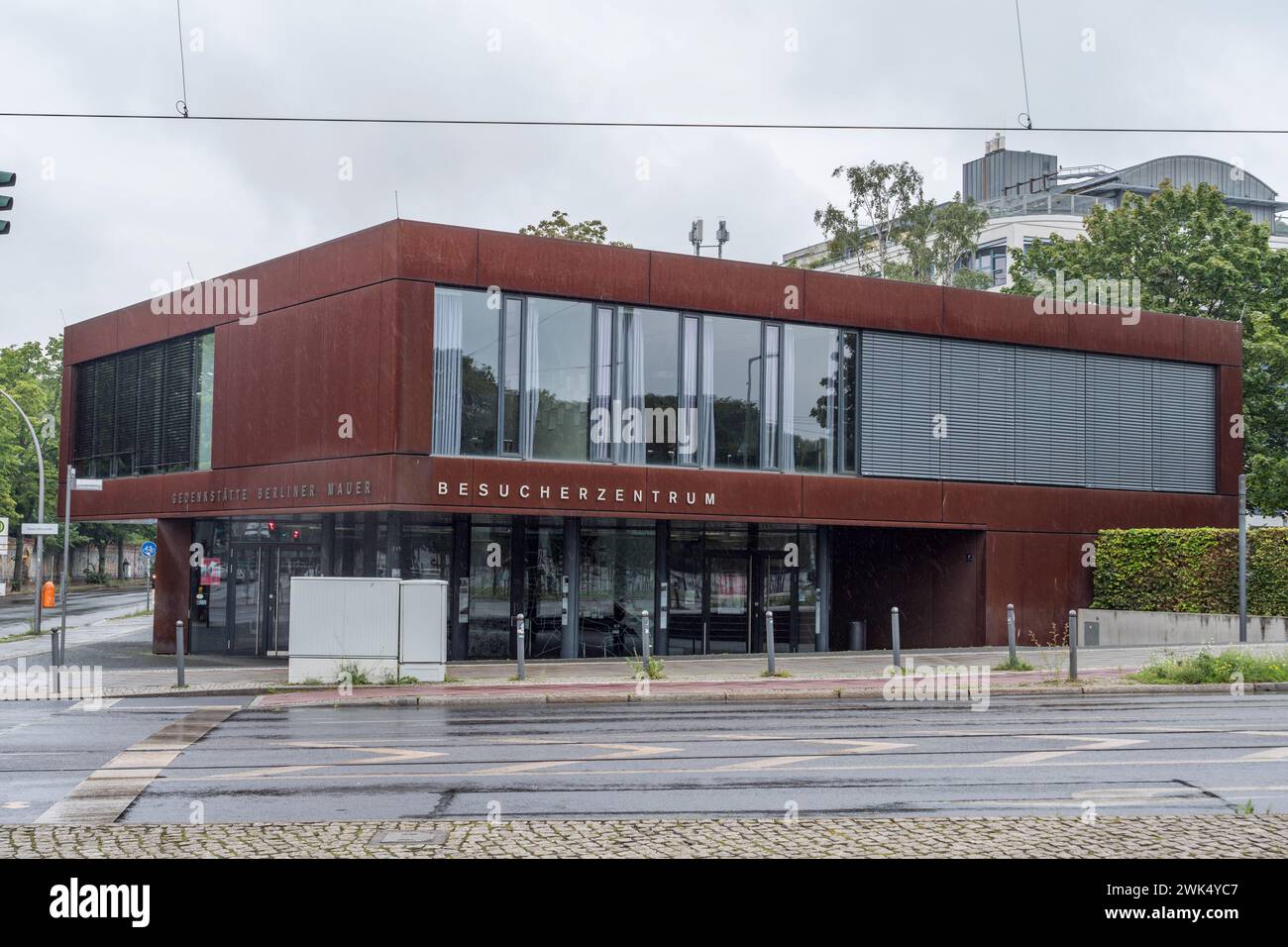 The Besucherzentrum der Gedenkstätte Berliner Mauer (Visitor Center of ...