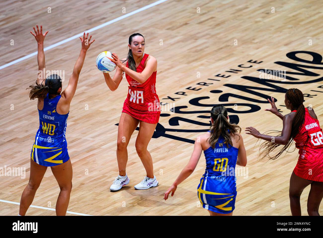 NOTTINGHAM, UNITED KINGDOM. Feb 17, 24. Rachel Conway (centre) in ...