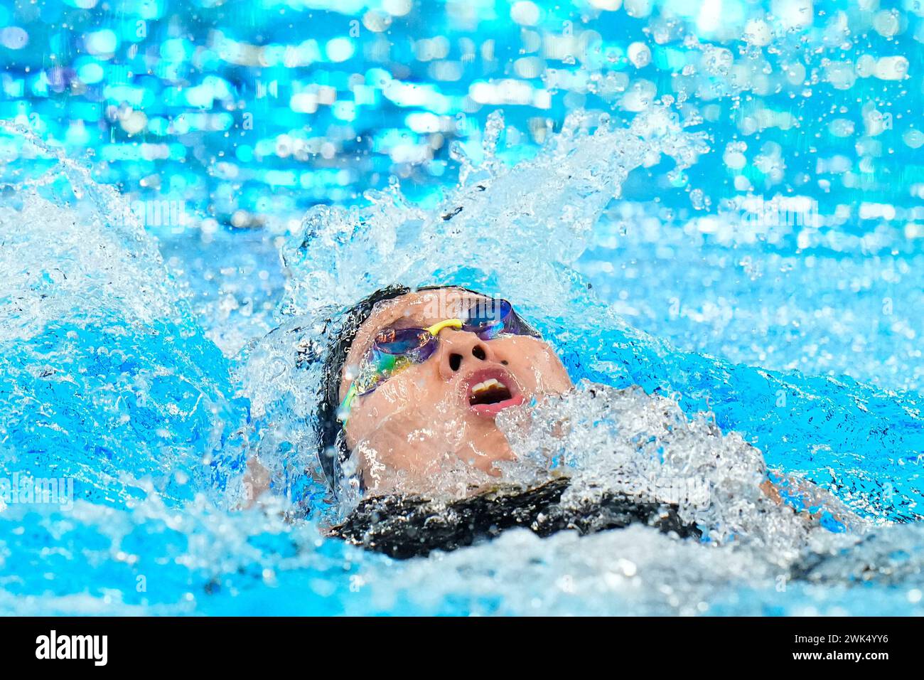 Ichika Kajimoto of Japan swims in the Women's 400m Individual Medley ...