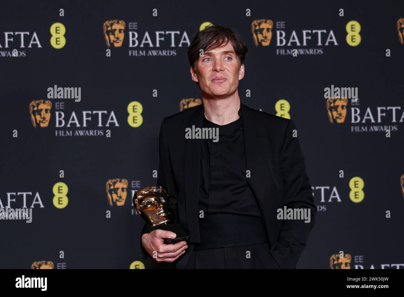 Cillian Murphy, winner of the leading actor award for 'Oppenheimer ...