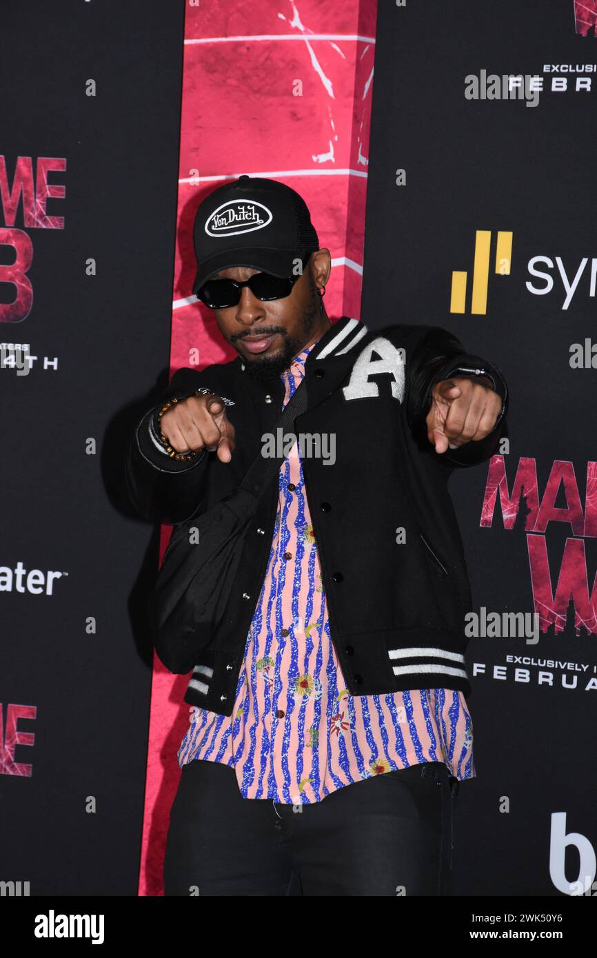 Los Angeles, California, USA 12th February 2024 Darius Tutwiler attends ...