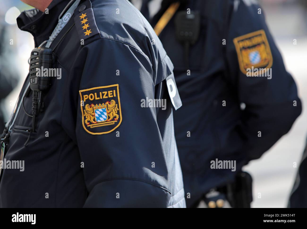 Die Bayerische Polizei sichert die Münchner Sicherheitskonferenz. Die ...