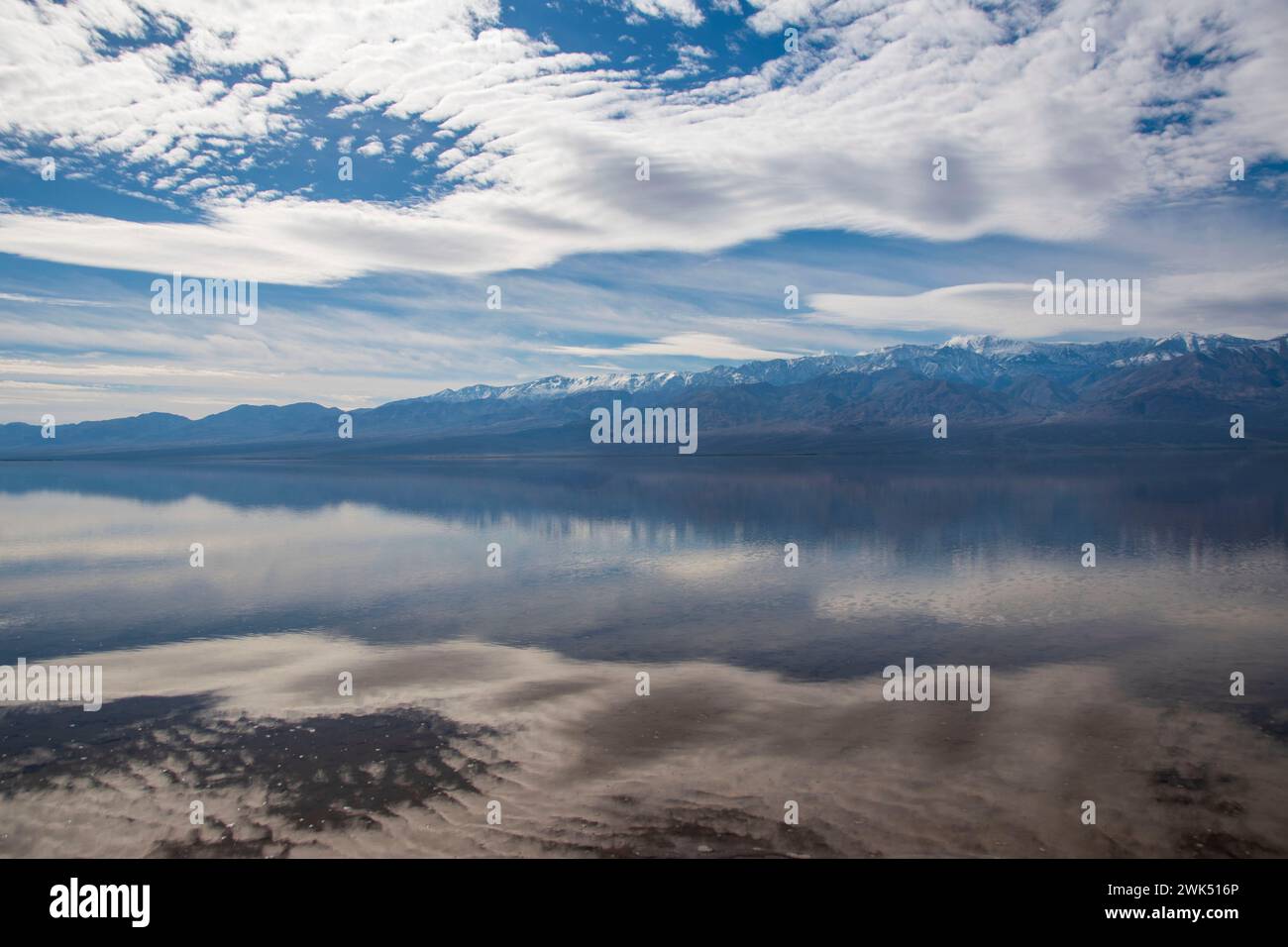 Lake Manly doesn't appear often in Badwater Basin in Death Valley ...