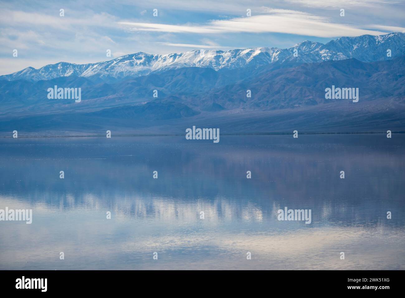 Lake Manly doesn't appear often in Badwater Basin in Death Valley ...