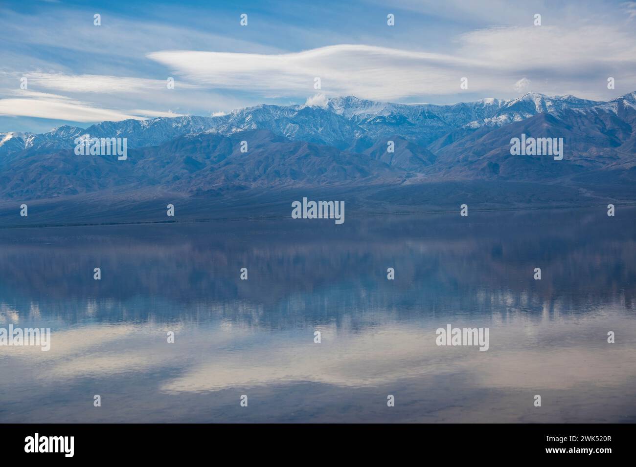 Lake Manly doesn't appear often in Badwater Basin in Death Valley ...