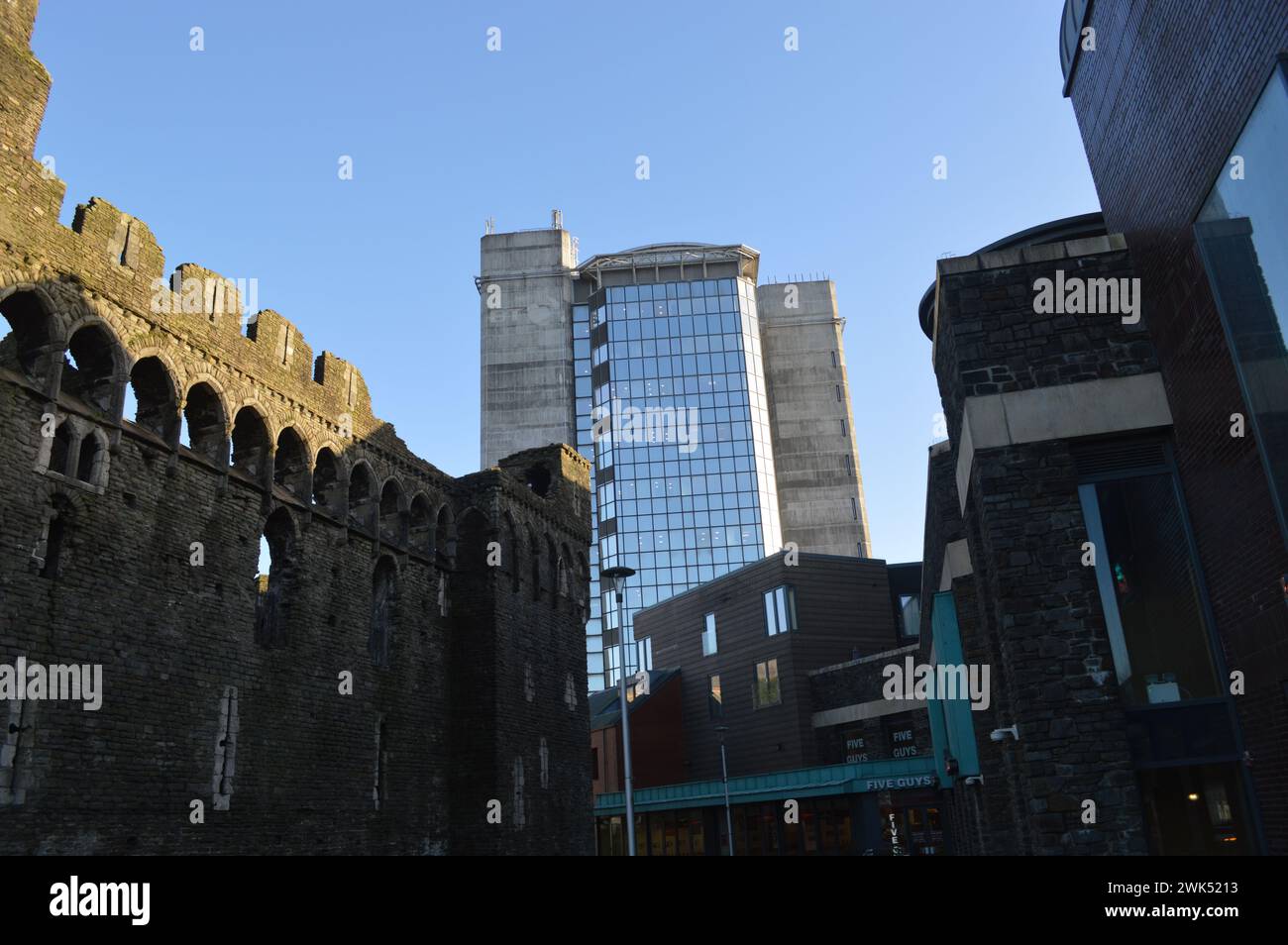 Swansea centre redevelopment hi-res stock photography and images - Alamy