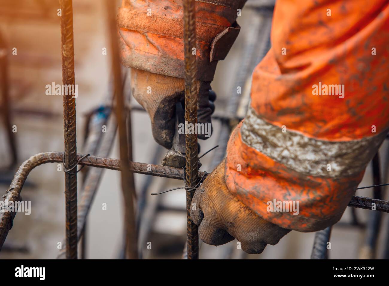 Reinforcing bar cutter hi-res stock photography and images - Alamy