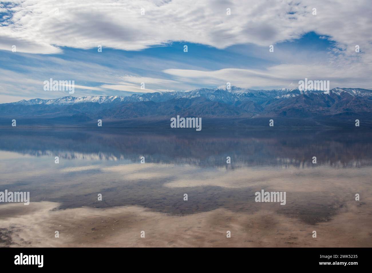 Lake Manly doesn't appear often in Badwater Basin in Death Valley ...