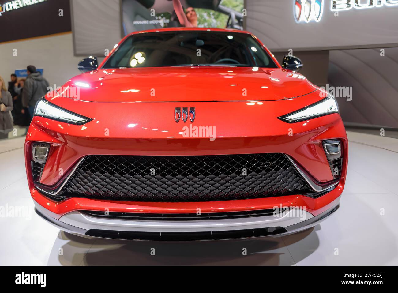 The new design of a red Buick Envista Stock Photo - Alamy