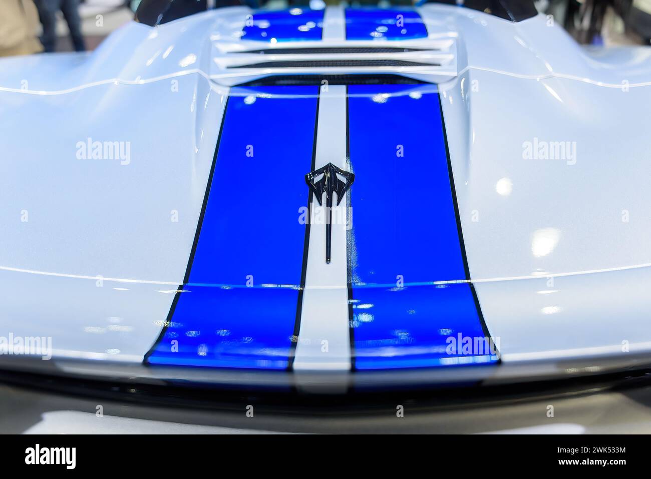 Design detail or feature in a Corvette Ray car Stock Photo - Alamy