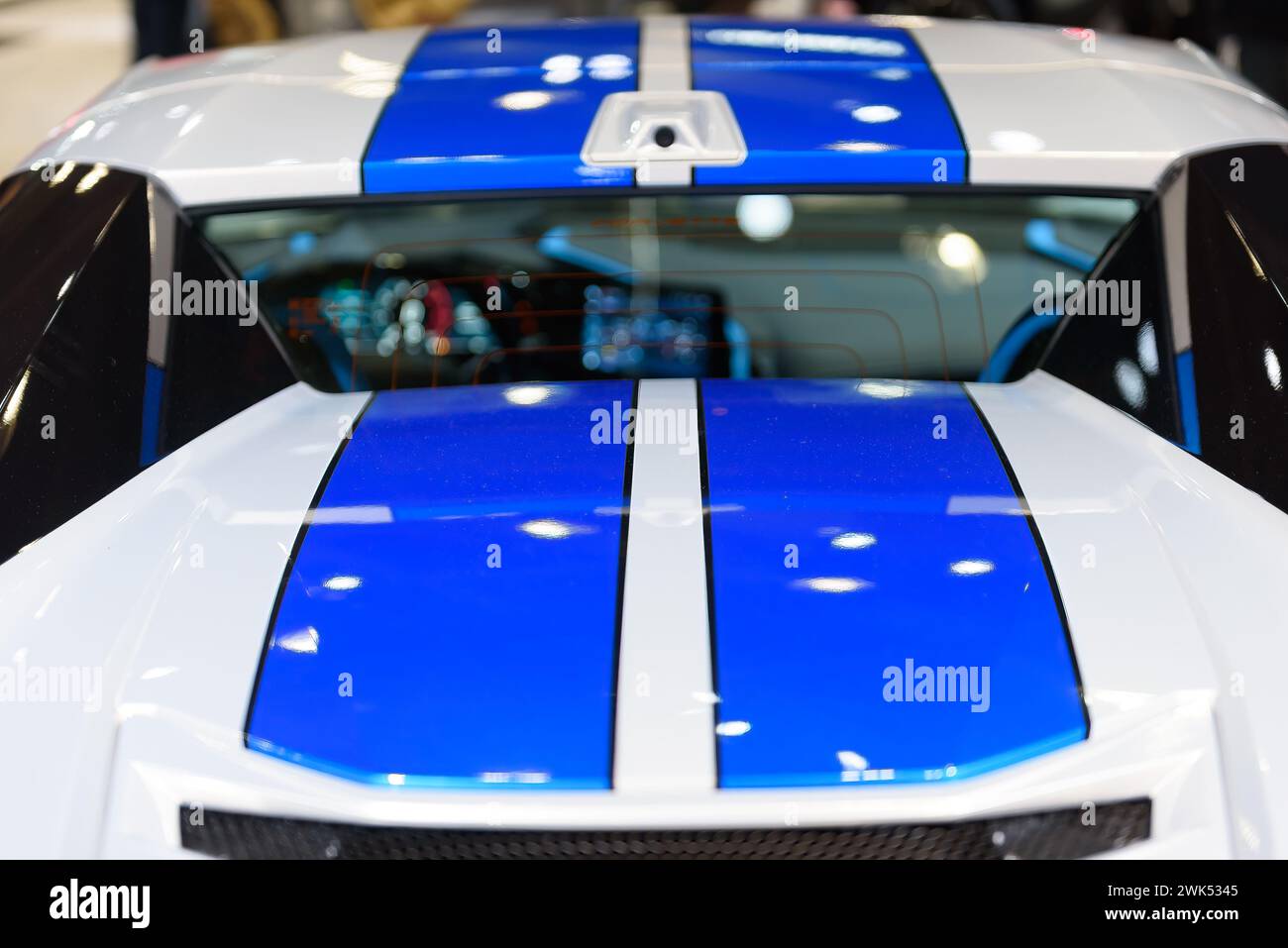 Design detail or feature in a Corvette Ray car Stock Photo - Alamy