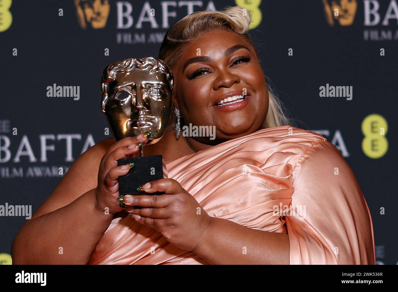 Da'Vine Joy Randolph, winner of the supporting actress award for 'The ...