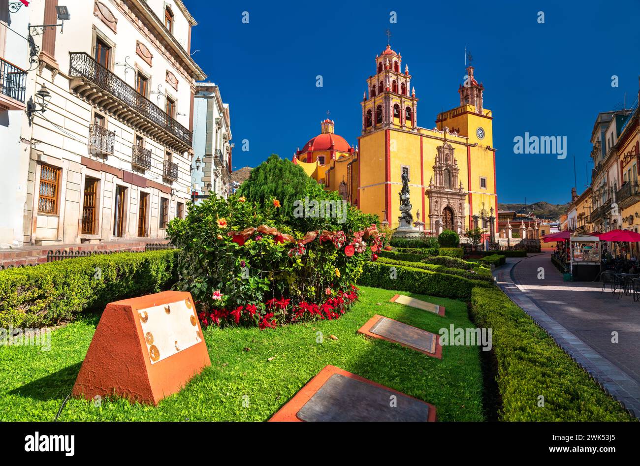 Collegiate Basilica of Our Lady of Guanajuato, UNESCO world heritage in ...