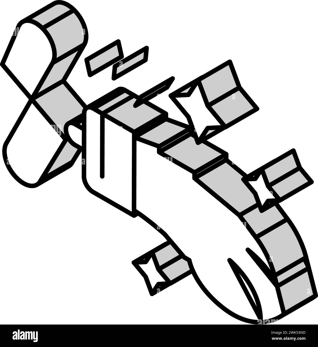 rabbit paw luck lotto isometric icon vector illustration Stock Vector ...