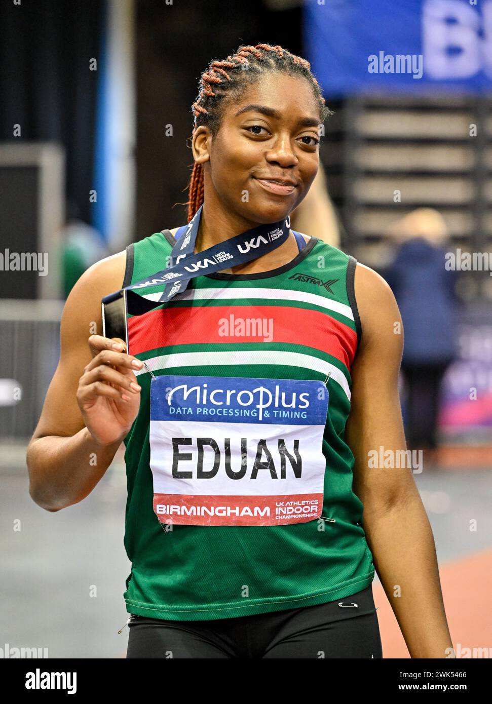 Birmingham, UK. 18th Feb, 2024. EDUAN Success after finishing 2nd in ...