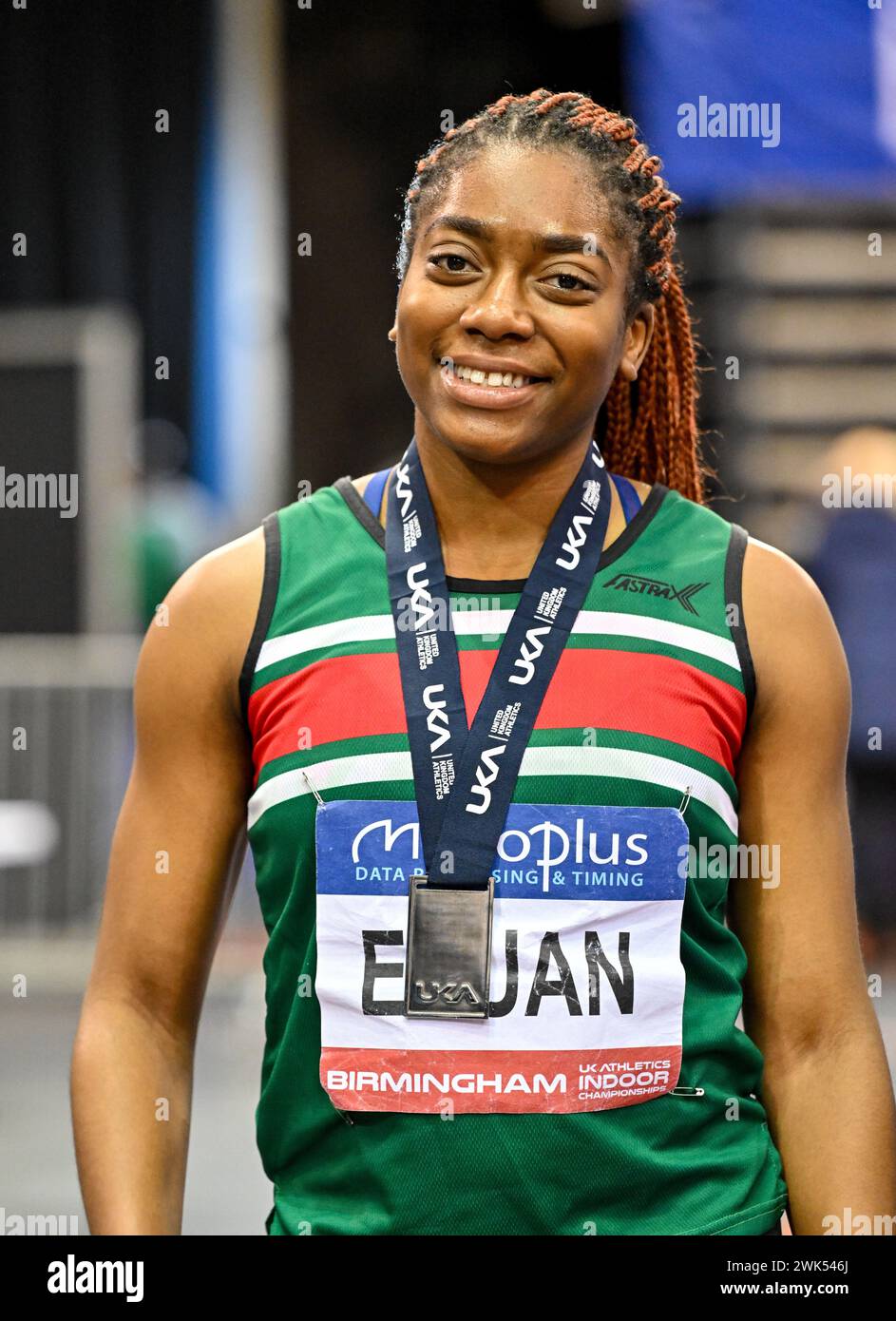 Birmingham, UK. 18th Feb, 2024. EDUAN Success after finishing 2nd in ...