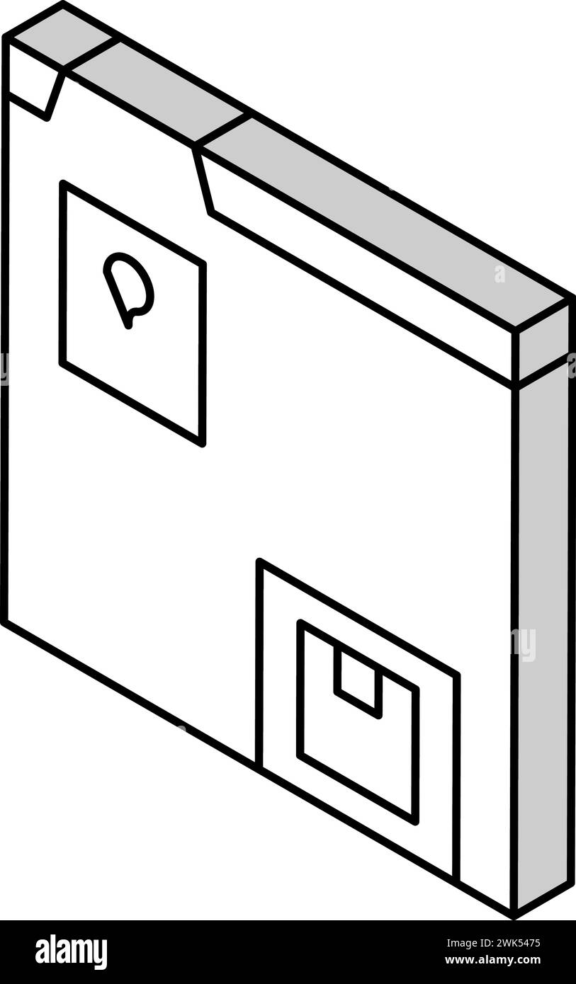 product characteristics and review isometric icon vector illustration ...