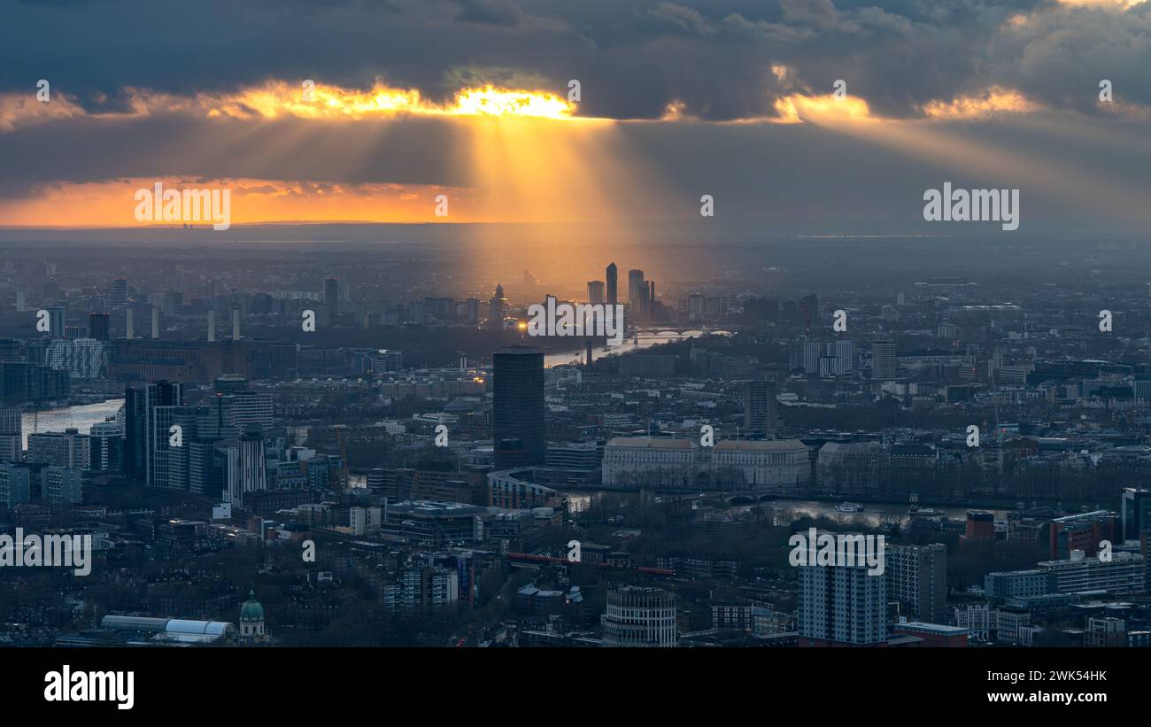 Golden light piercing hi-res stock photography and images - Alamy