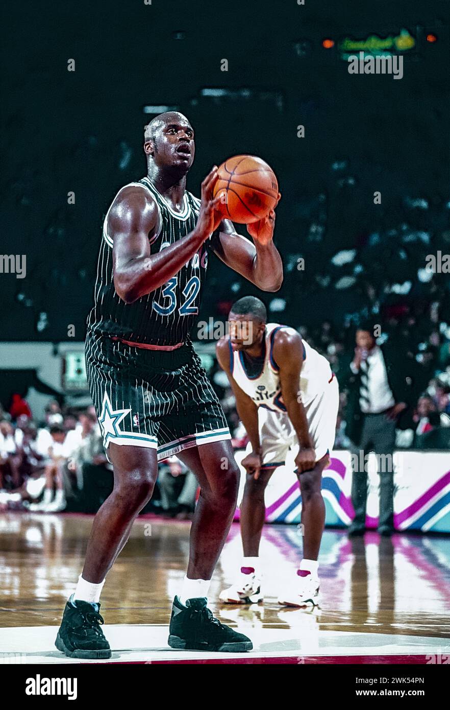 Shaquille O'Neal, Orlando Magic, 1994 Stock Photo - Alamy