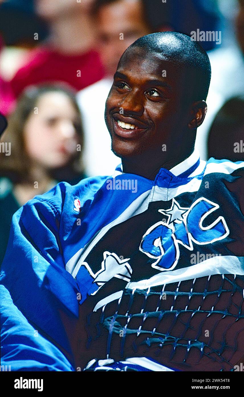 Shaquille O'Neal, Orlando Magic, 1993 Stock Photo - Alamy