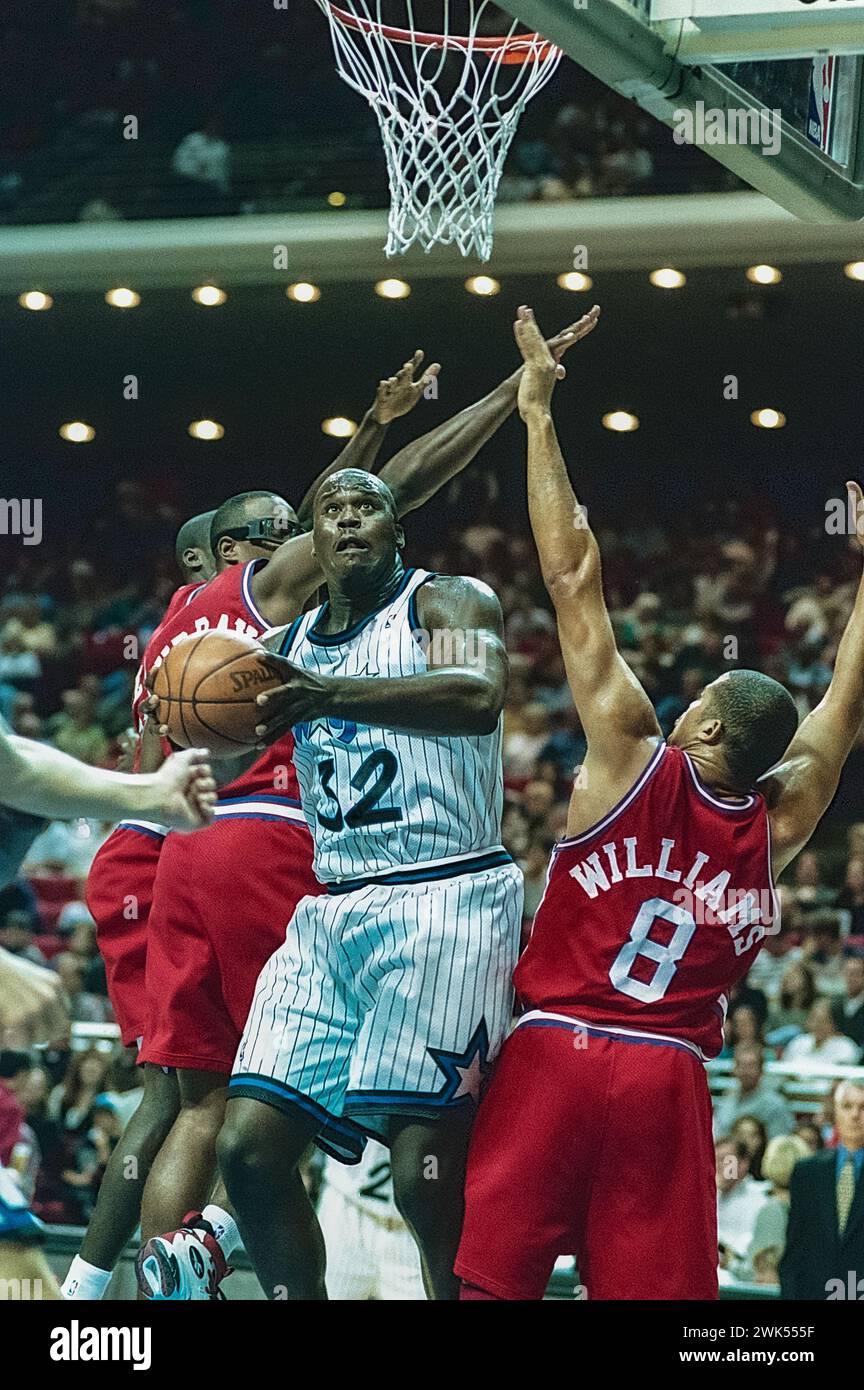 Shaquille O'Neal, Orlando Magic, 1995 Stock Photo - Alamy