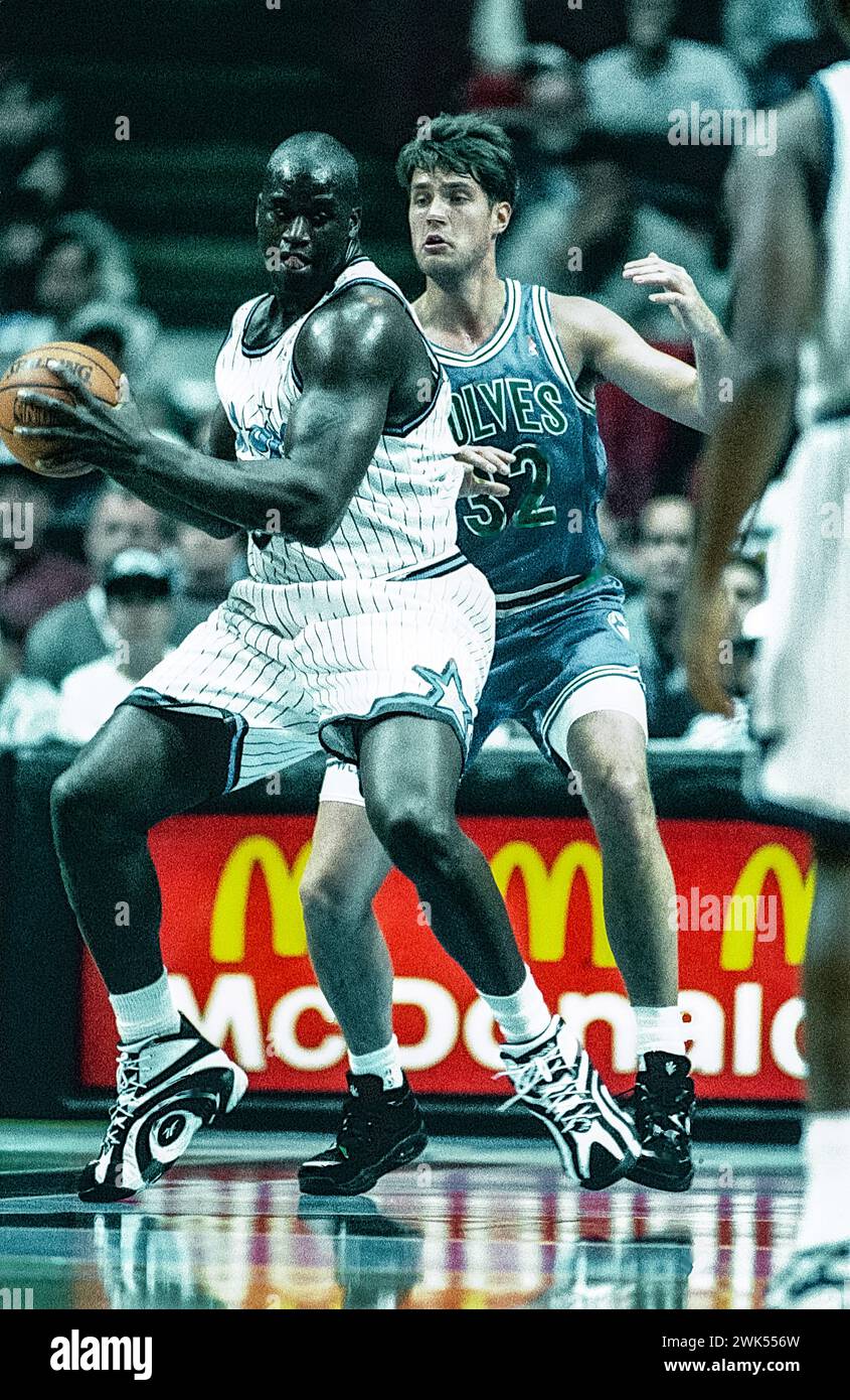 Shaquille O'Neal, Orlando Magic, 1995 Stock Photo - Alamy