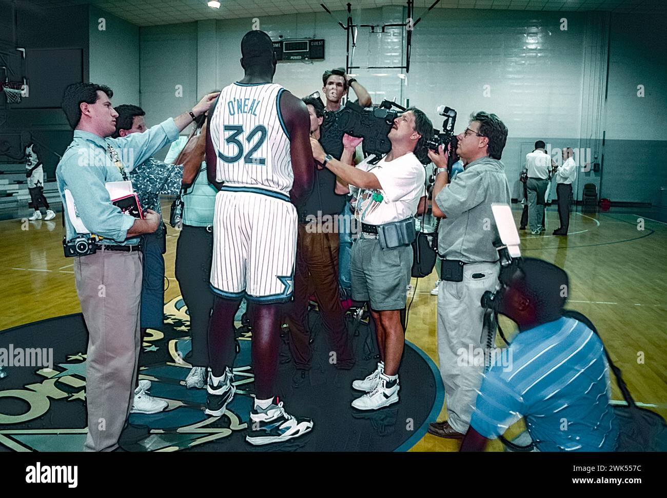 Shaquille o'neal, orlando magic hi-res stock photography and images - Alamy