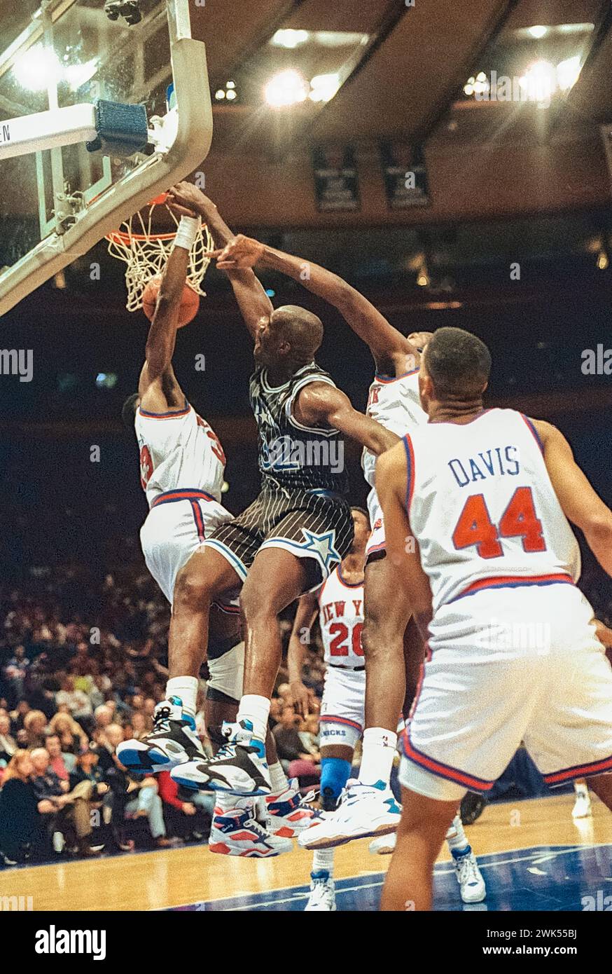 Shaquille O'Neal, Orlando Magic, 1992 Stock Photo - Alamy