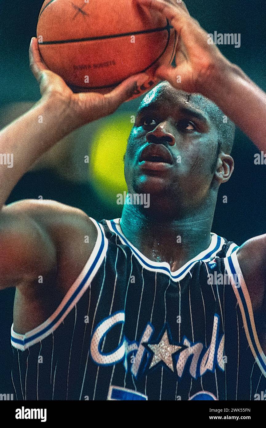 Shaquille O'Neal, Orlando Magic, 1994 Stock Photo - Alamy