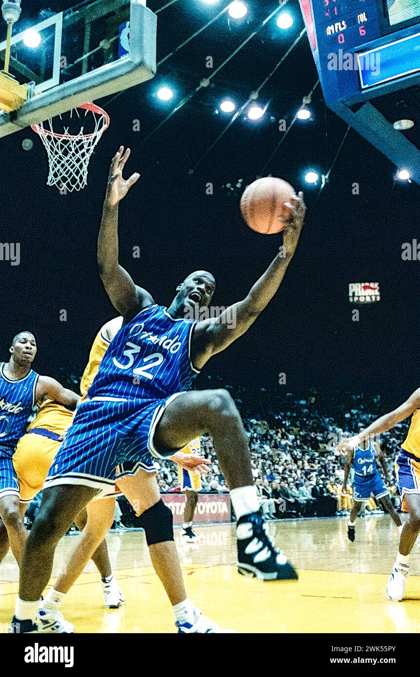 Shaquille O'Neal, Orlando Magic, 1995 Stock Photo - Alamy