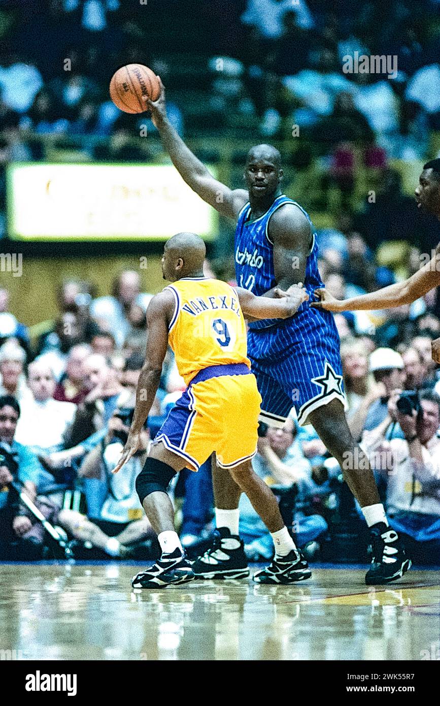 Shaquille O'Neal, Orlando Magic, 1995 Stock Photo - Alamy