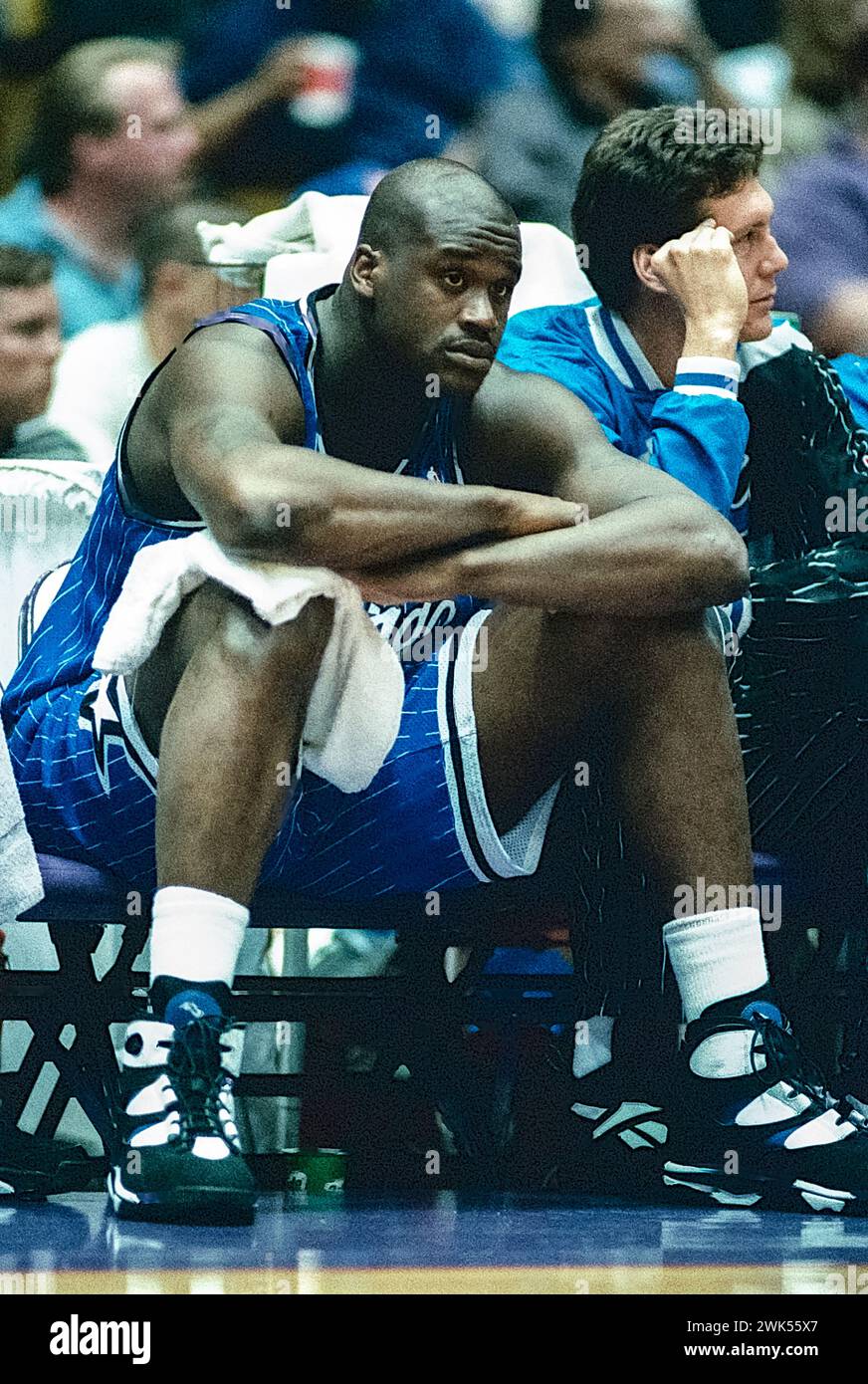 Shaquille O'Neal, Orlando Magic, 1995 Stock Photo - Alamy