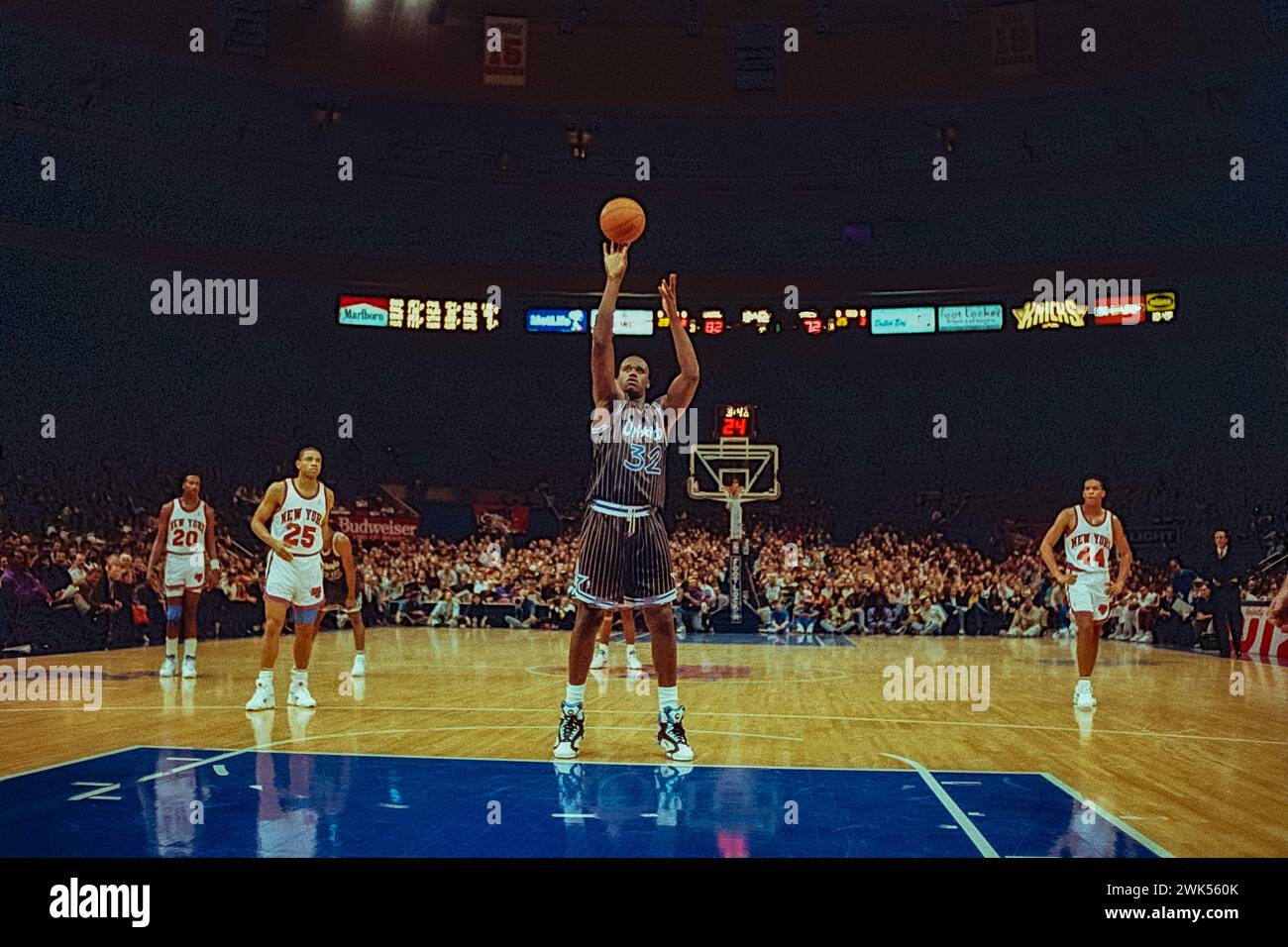 Shaquille O'Neal, Orlando Magic, 1992 Stock Photo - Alamy