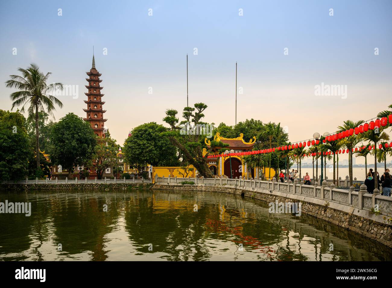 The Tran Quoc Pagoda, Hanoi, Vietnam Stock Photo - Alamy