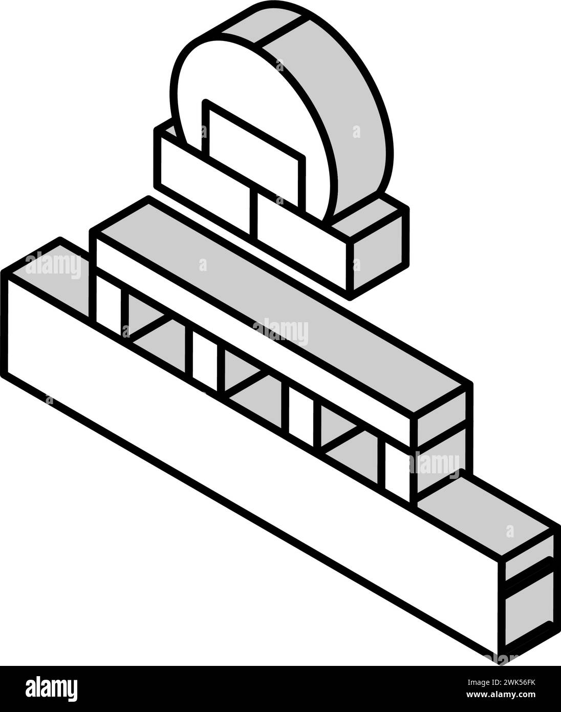 columnar foundation isometric icon vector illustration Stock Vector ... columnar foundation isometric icon vector illustration Stock Vector ...