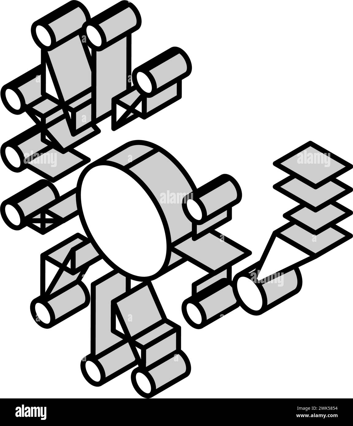 artificial model neural network isometric icon vector illustration ... artificial model neural network isometric icon vector illustration ...