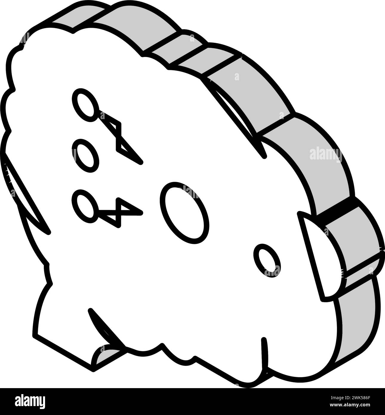 biological neural network isometric icon vector illustration Stock Vector Image & Art - Alamy