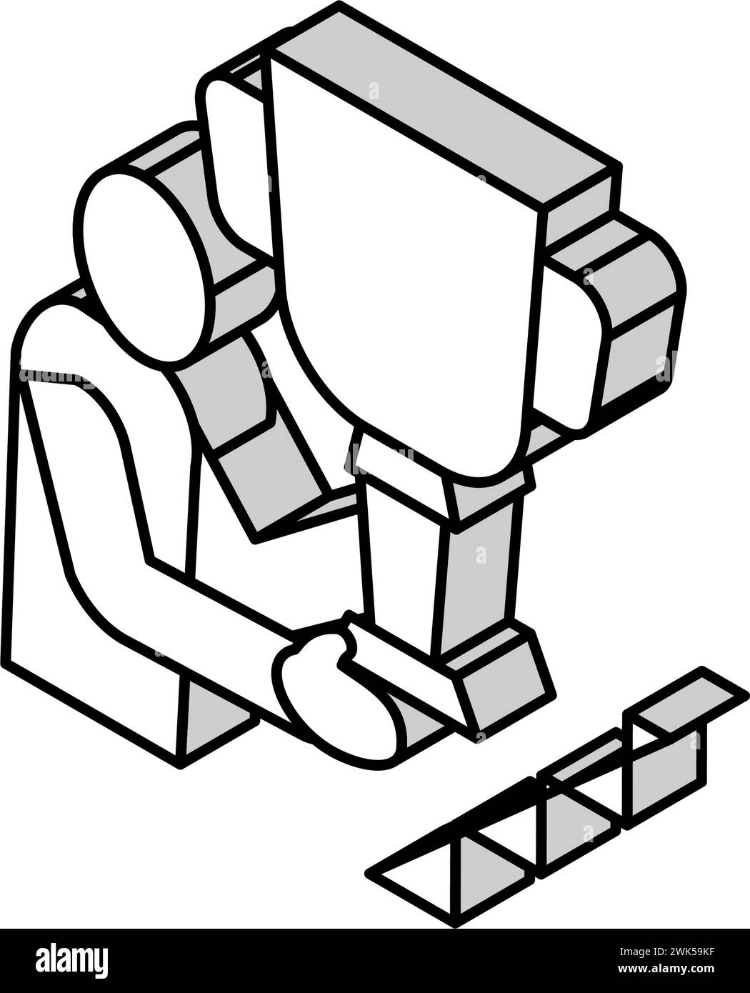 self-realization people value isometric icon vector illustration Stock ...