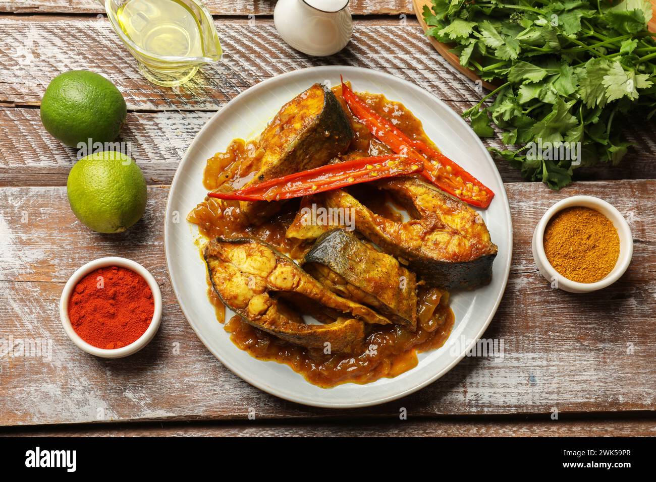 Indian fish curry hi-res stock photography and images - Alamy