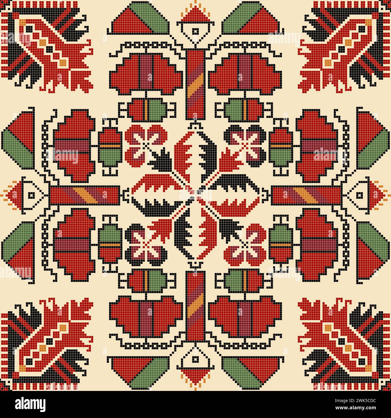 Traditional bulgarian national costume Stock Vector Images - Alamy