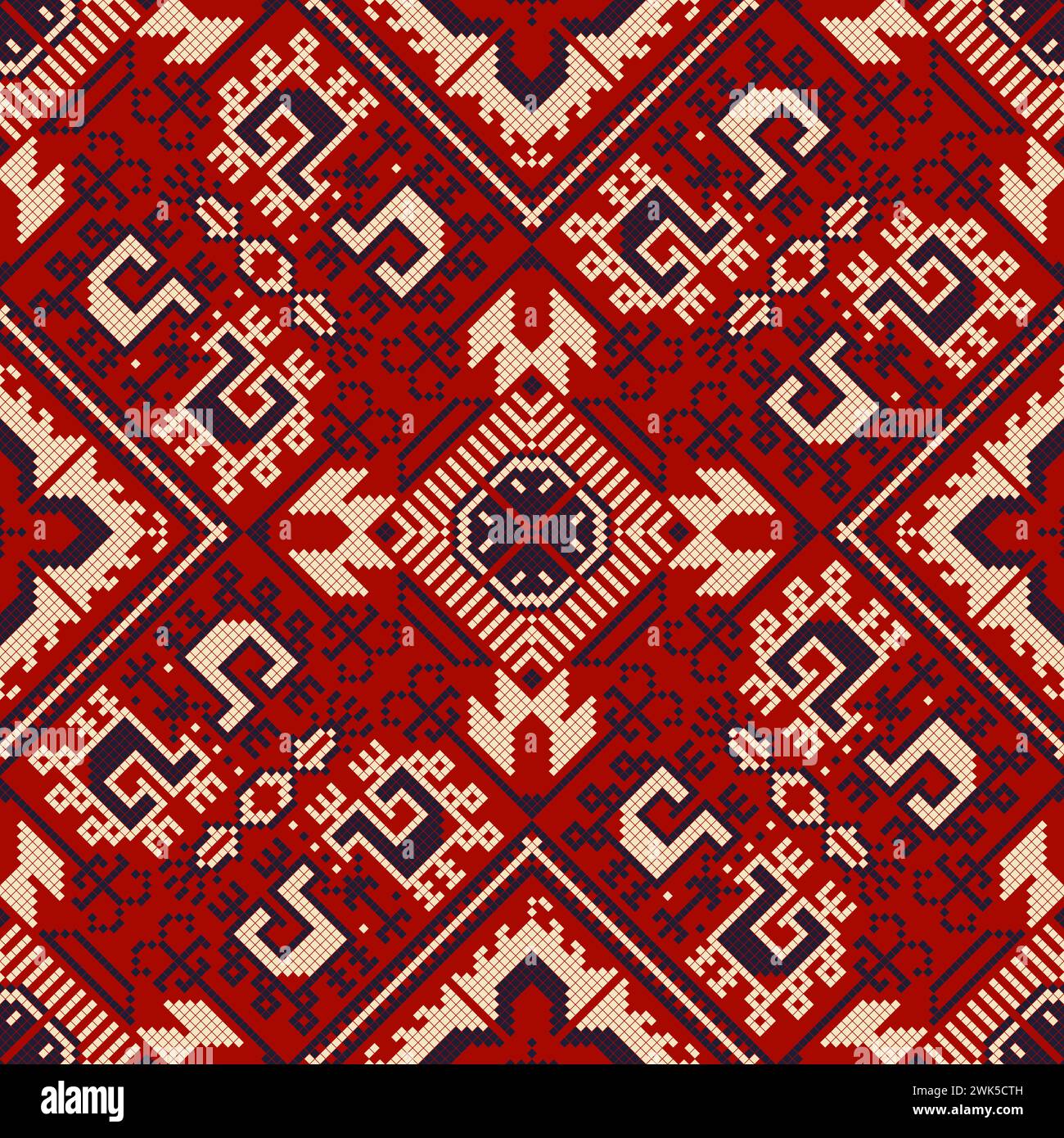 Bulgarian embroidery Stock Vector Images - Alamy