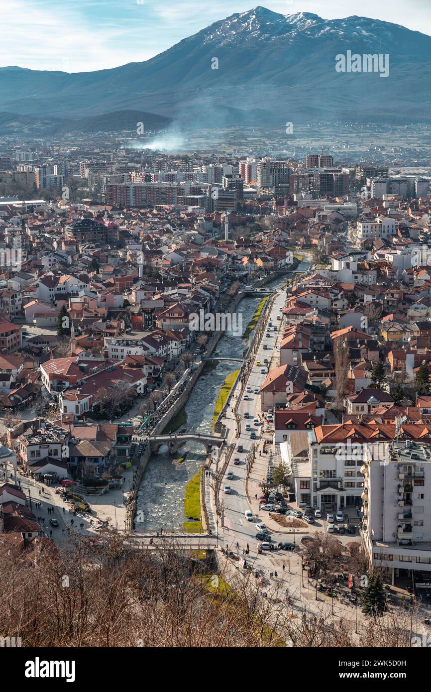 Prizren, Kosovo - 6 FEB 2024: The Lumbardhi i Prizrenit, or Prizren ...