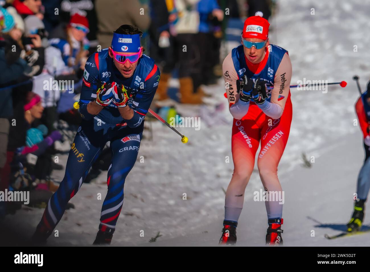 Minneapolis, Minnesota, USA. 18th Feb, 2024. A French Skier during the ...