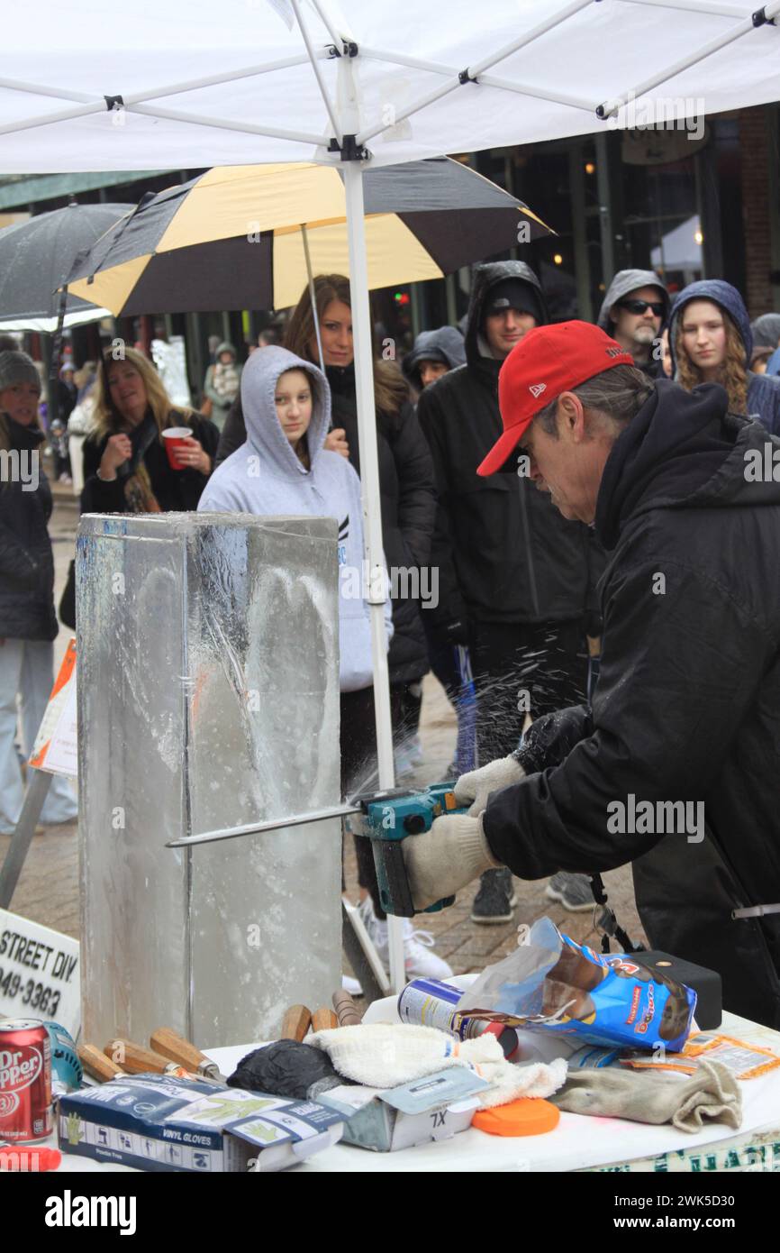 Icve carving competition hi-res stock photography and images - Alamy