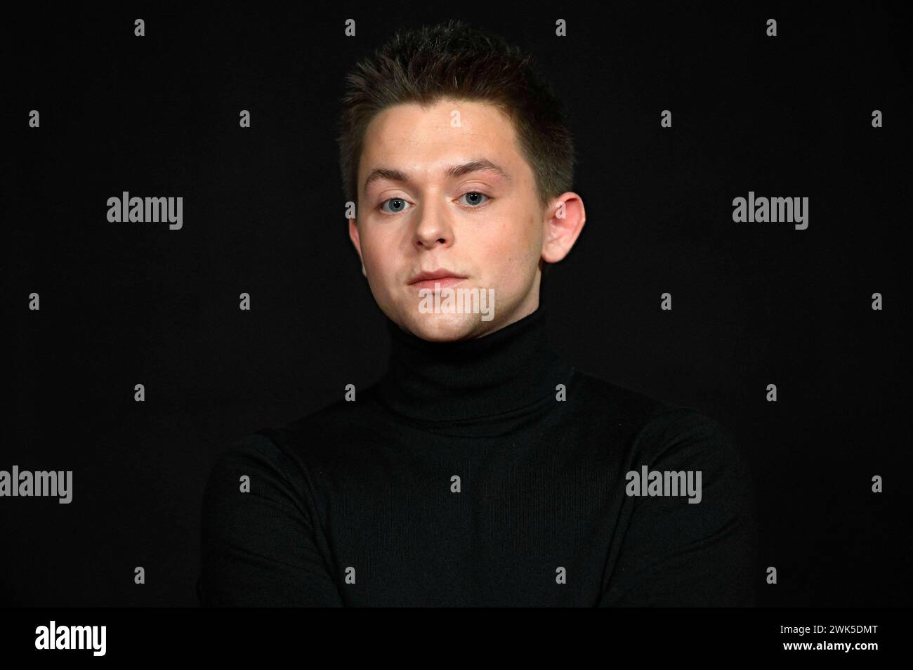 Thibaud Dooms Belgien bei der Präsentation der 27. European Shooting ...